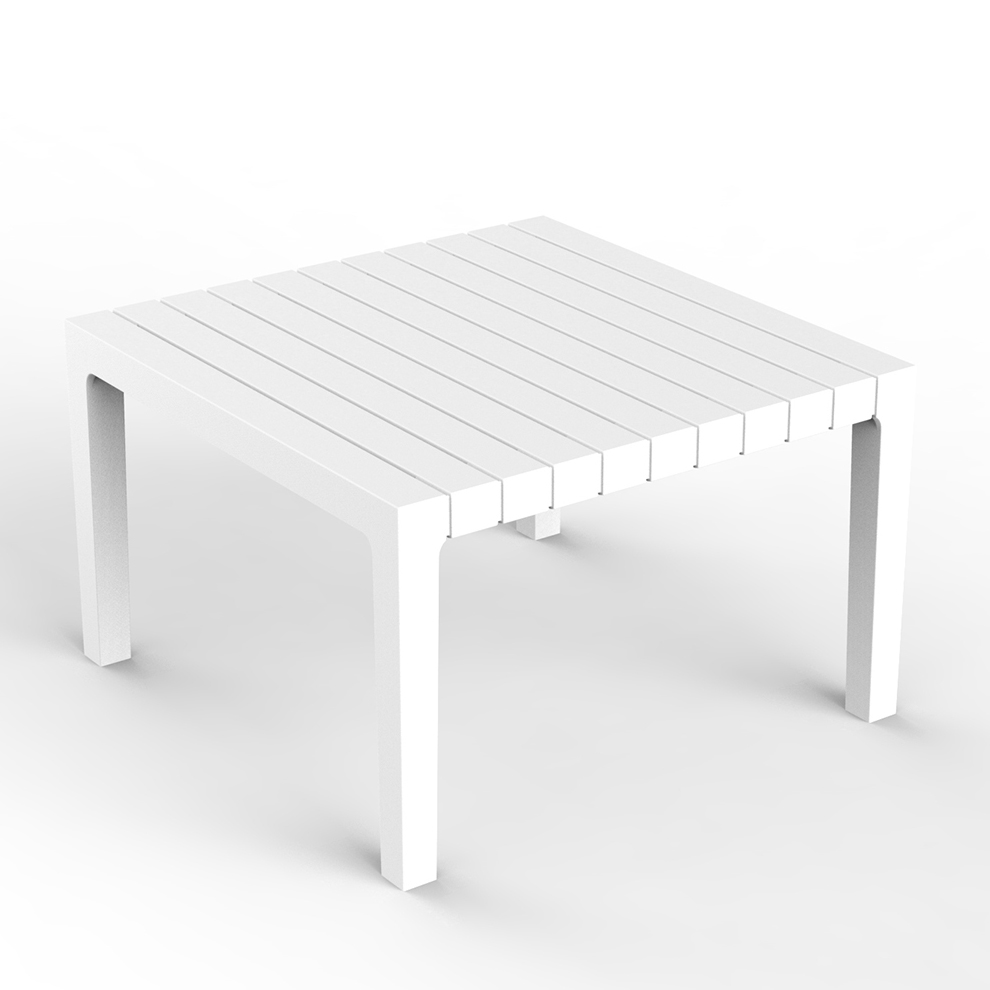 Spritz Sun Lounger Table by Vondom | 56028-White | VND1085461