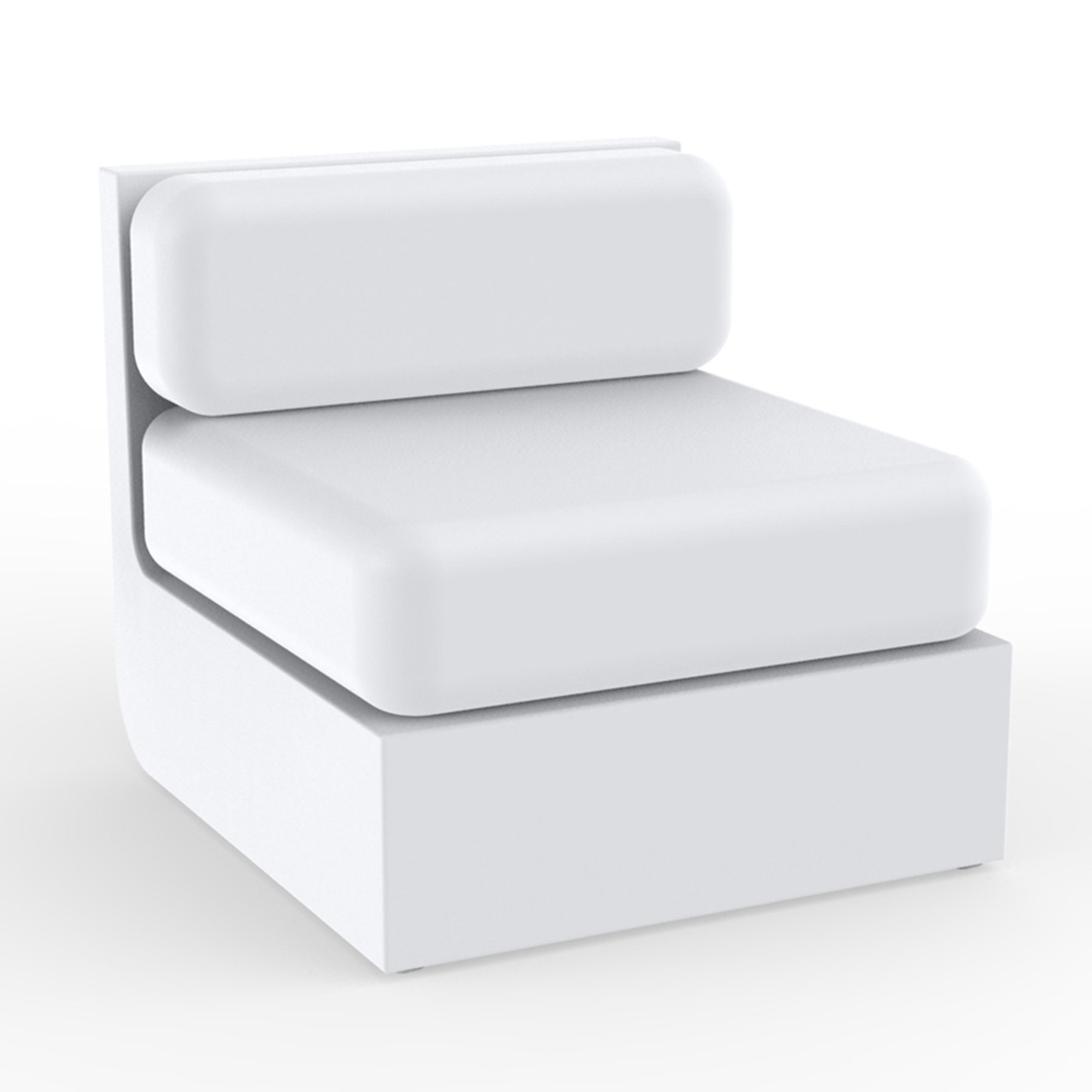 Ulm Sectional Sofa by Vondom | 54171-White | VND1085516