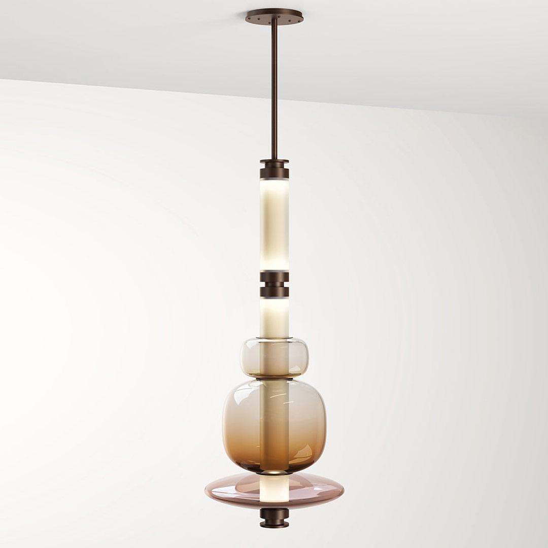 Luna Pendant by Gabriel Scott | LNA-PND-BRZ-06in | GSC1092886
