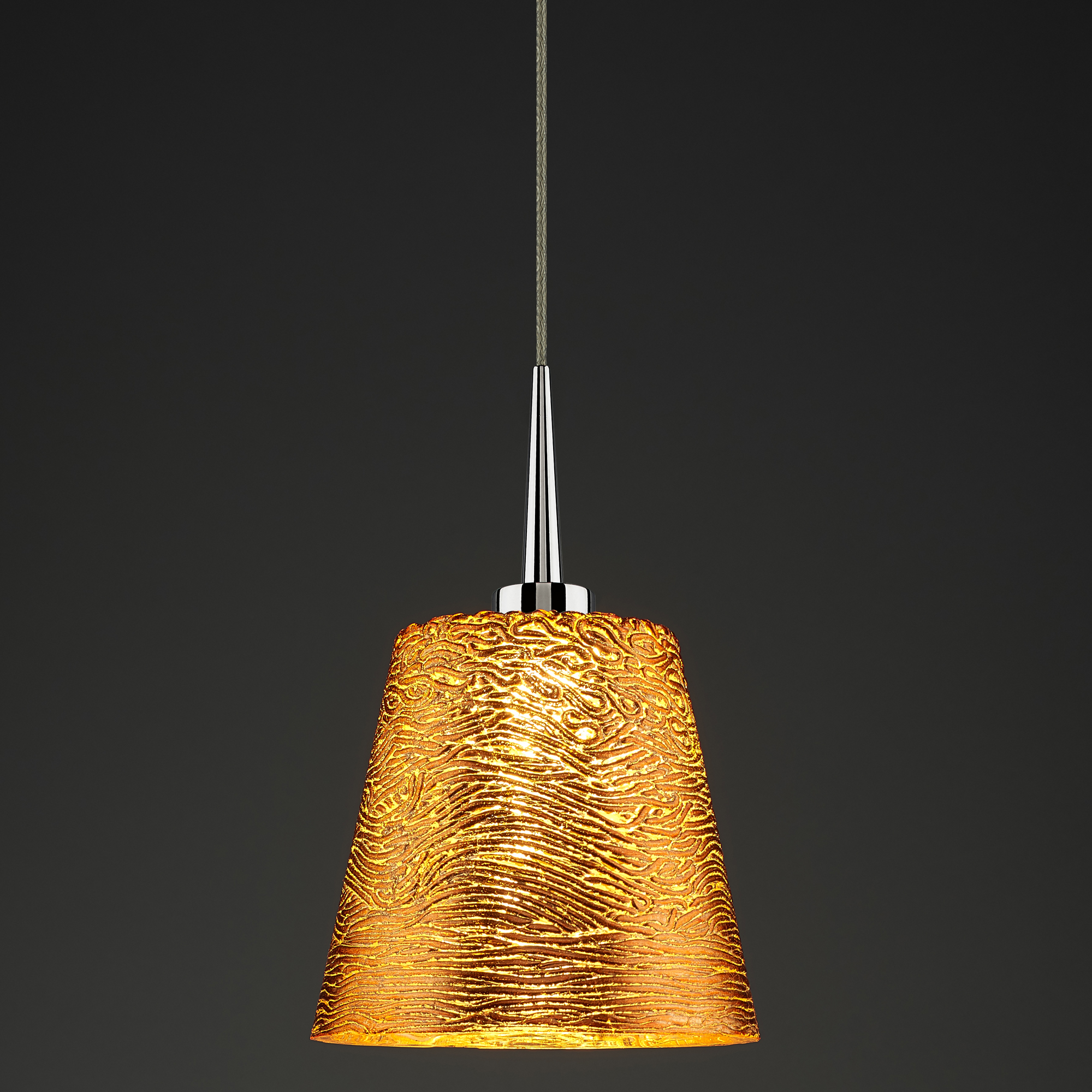 Bling LED Pendant by Bruck | MLED/30K/CH/P/174 | BRC1093935