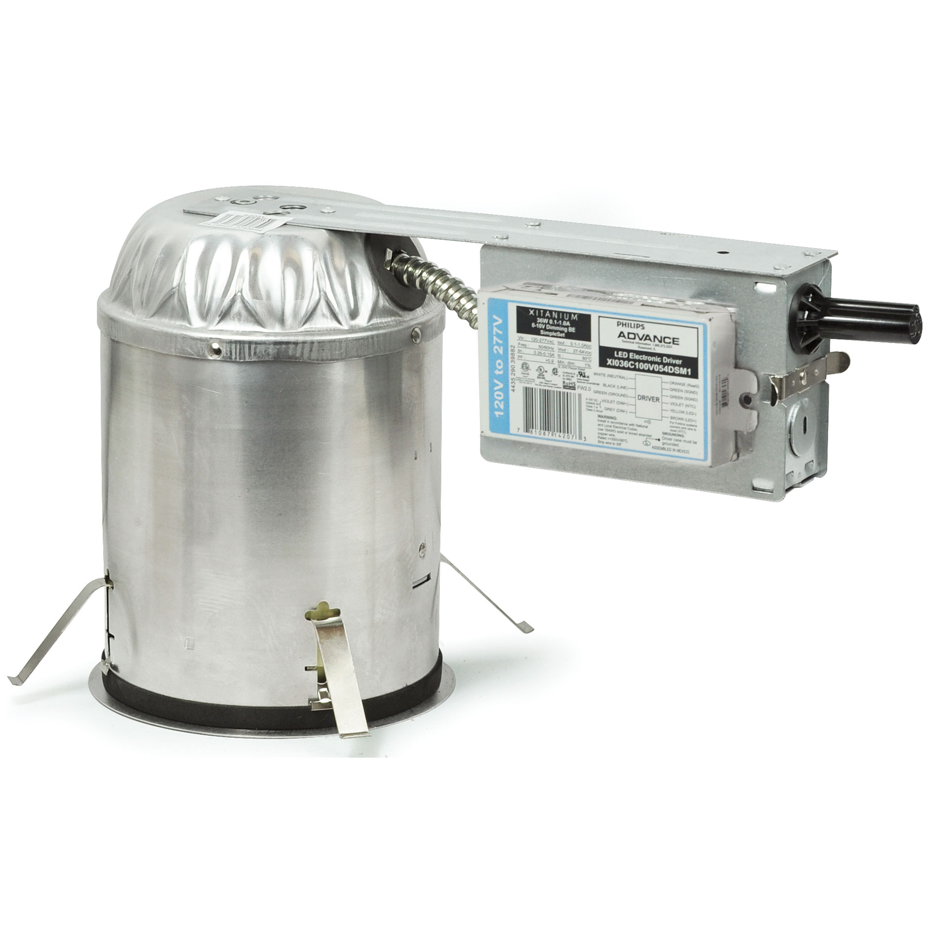 Marquise II 5IN 120-277V 18W Non-IC Remodel Housing by Nora Lighting ...