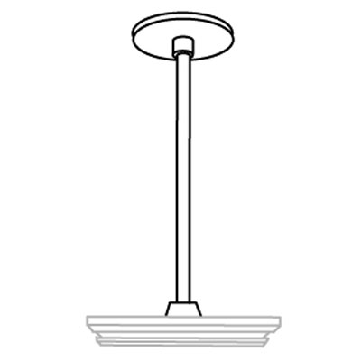 Junction Box Mount Stem Support Kit by ConTech | LA5018-B | CNT110175