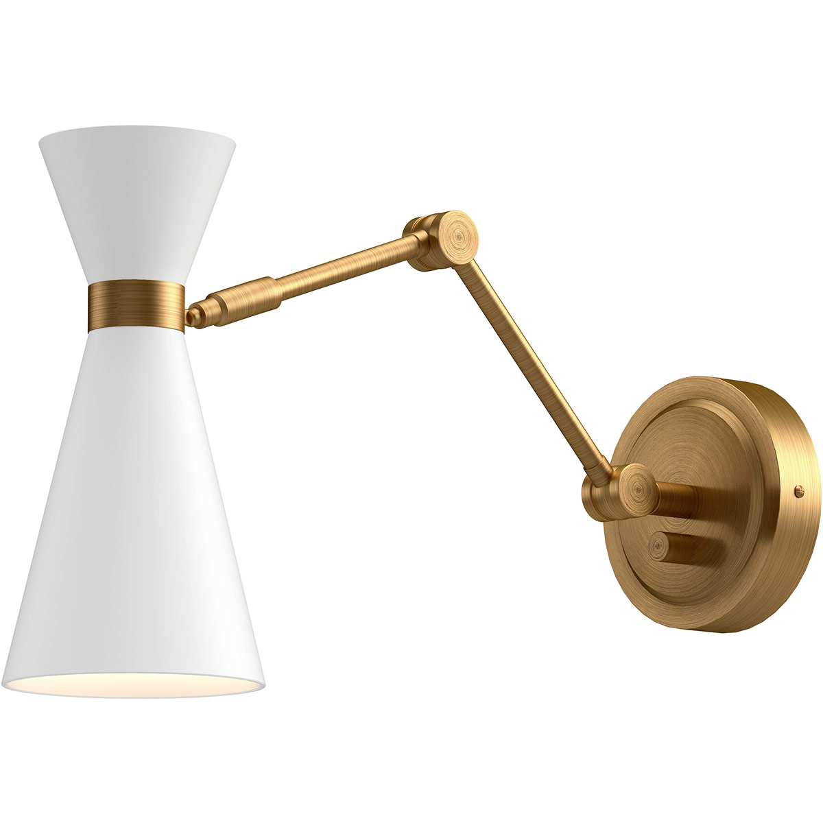 Blake Wall Sconce by Alora | WV574524WHAG | ALO1104930