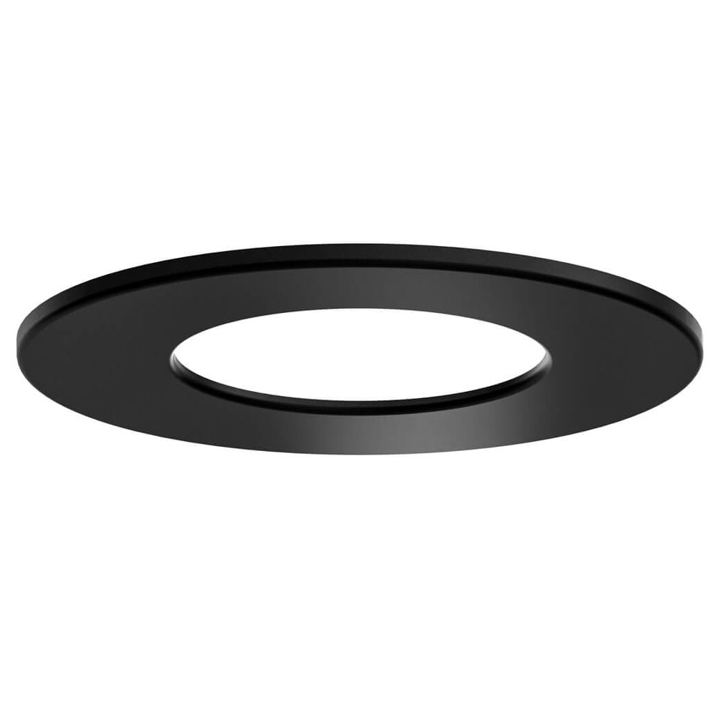 Alter Series 4 Inch Recessed Panel Trim by DALS Lighting | RTF4-TRIM-BK ...