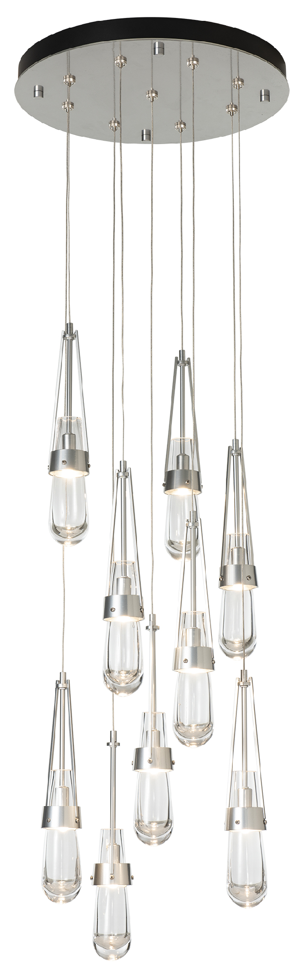 Link Round Multi Light Pendant by Hubbardton Forge | 131108-1010 ...