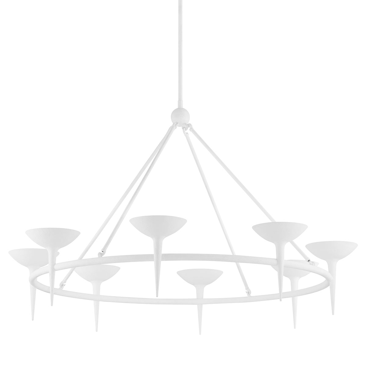 Cecilia Chandelier by Troy Lighting | F2608-GSW | TRY1116841