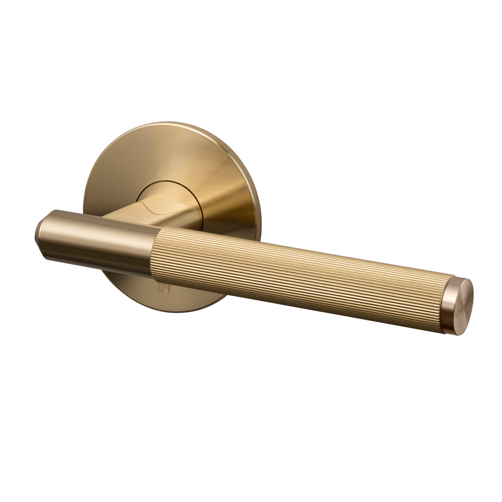 Lever Passage Door Handle Set Linear Pattern by Buster Punch NLH 051037 BPU1118934