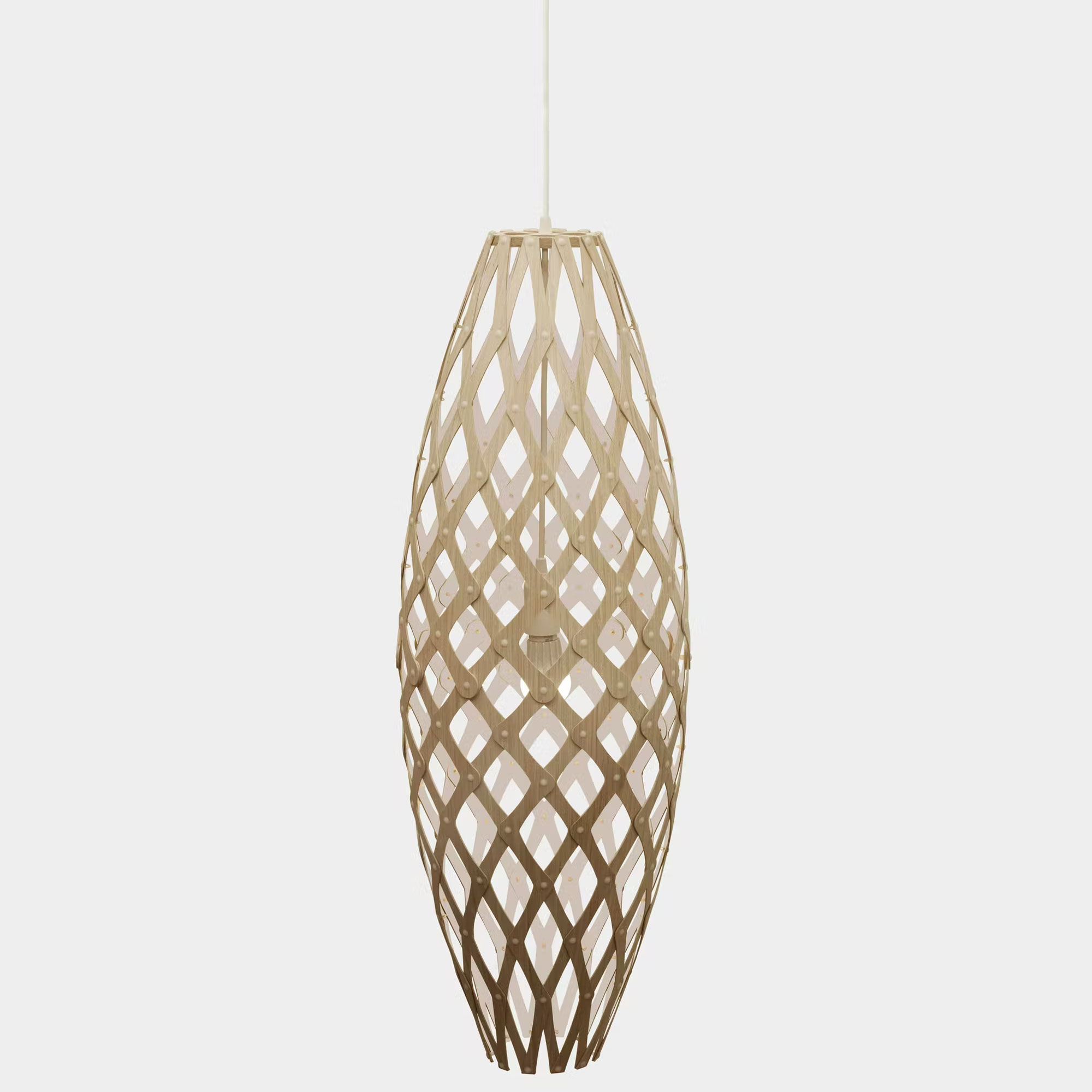 Hinaki Pendant by David Trubridge | HIN-1400-BMB-WHI-ASM-PAK | DTR1121118