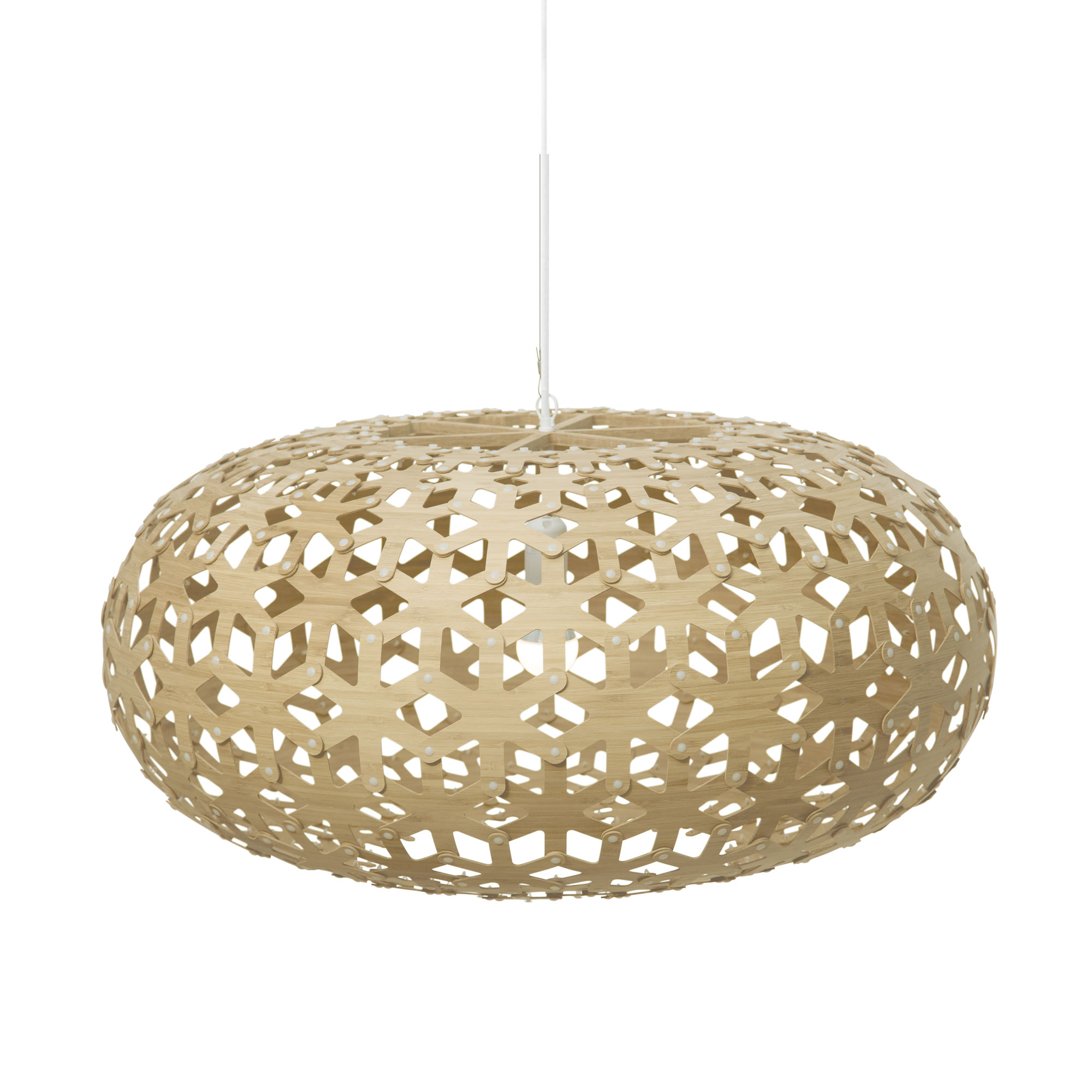 Snowflake Pendant by David Trubridge | SNO-0800-BMB-BMB-ASM-PAK ...