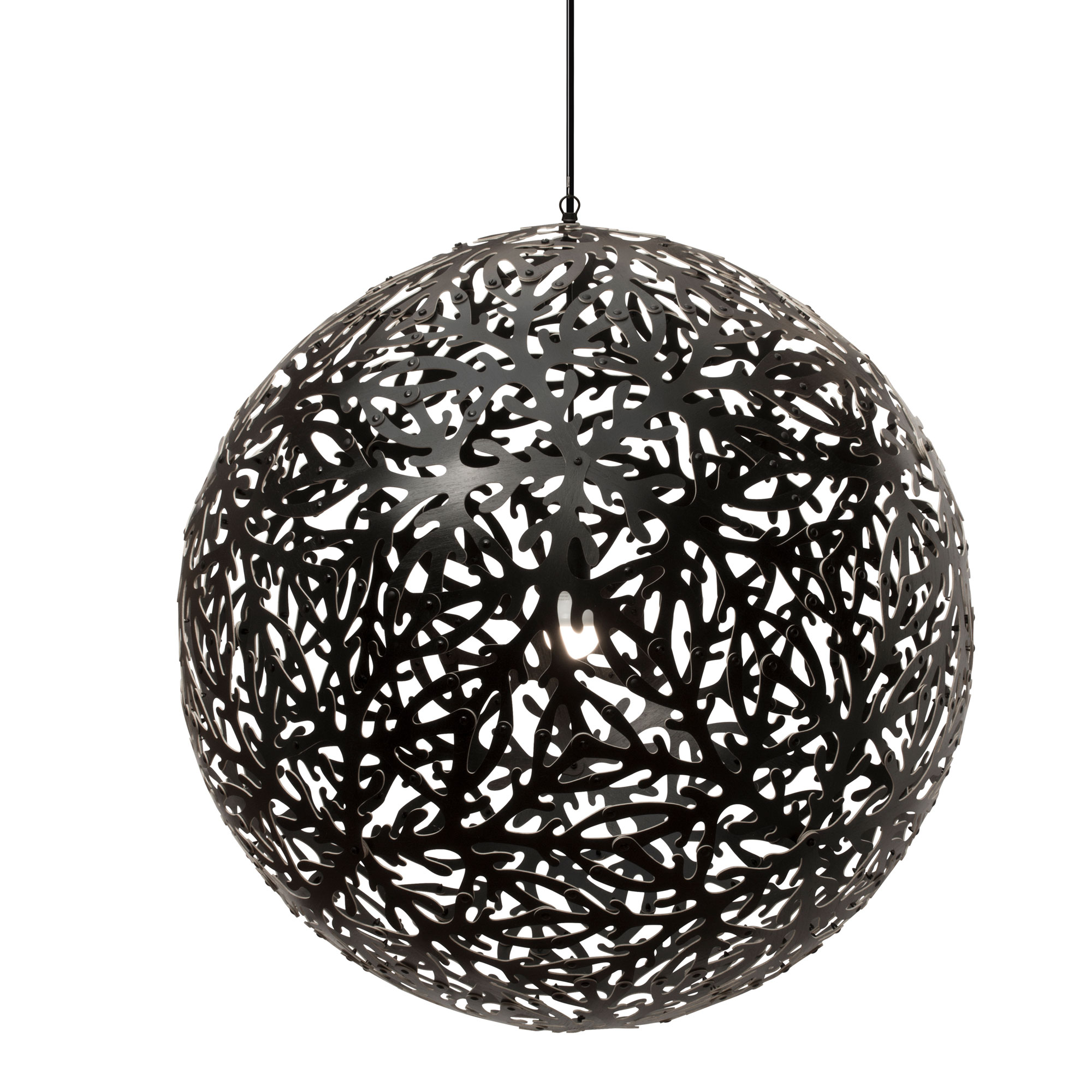 Sola Pendant by David Trubridge | SOL-1000-BLK-BLK-ASM-PAK | DTR1121954