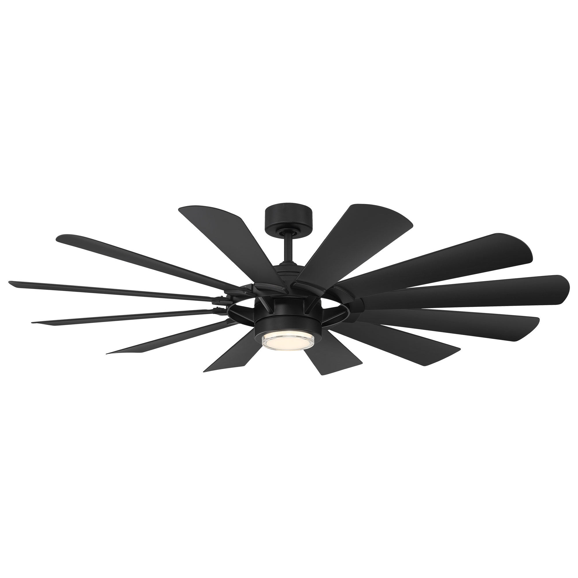 Wyndmill Ceiling Fan with Light by Modern Forms | FR-W2201-65L-27-MB | MFR1125182