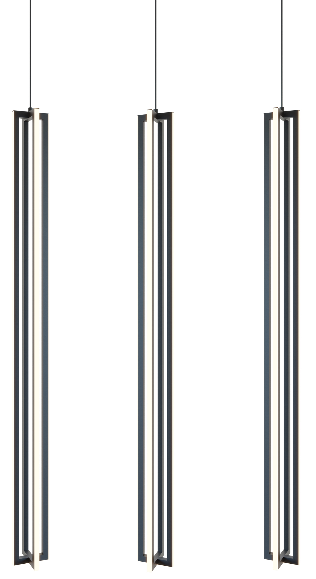 Cass Linear Multi Light Pendant by AFX | CSSP48L30D1BKLNR3 | AFX1126051