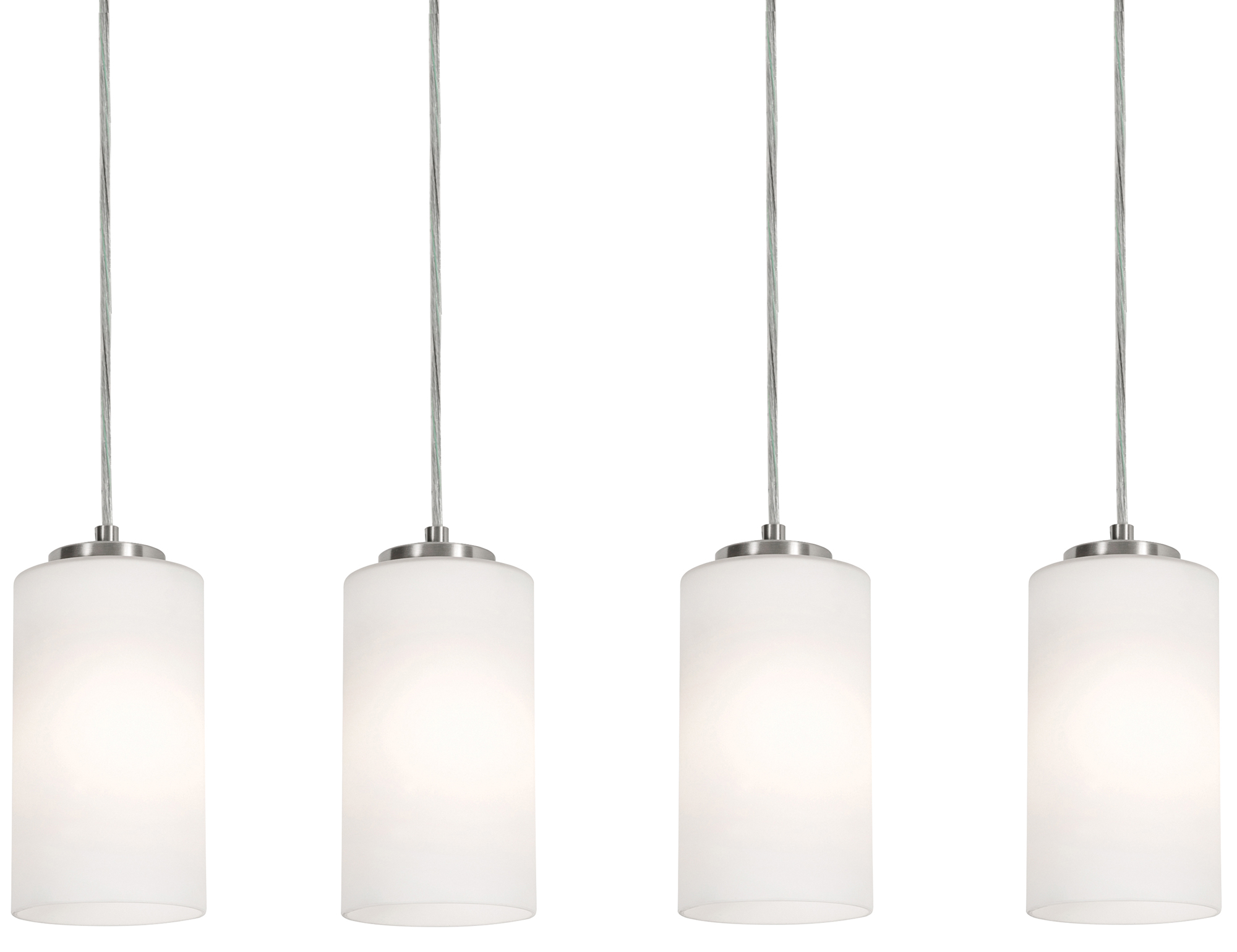 Leo Linear Multi Light Pendant by AFX | LEOP04MBSNLNR4 | AFX1126082