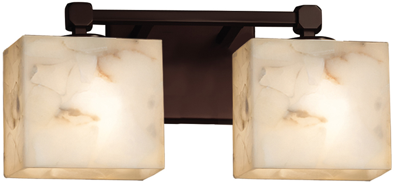 Alabaster Rocks Tetra Bathroom Vanity Light by Justice Design | ALR ...