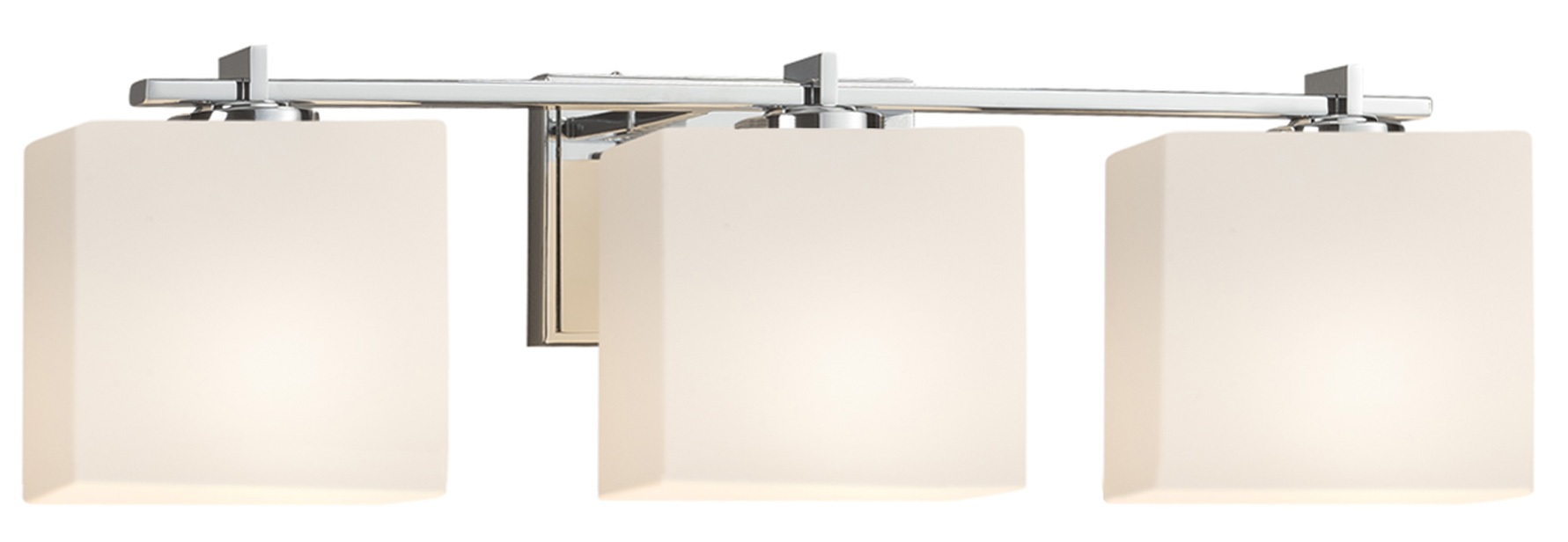 Fusion Era Rectangle 3LT Bathroom Vanity Light by Justice Design | FSN ...