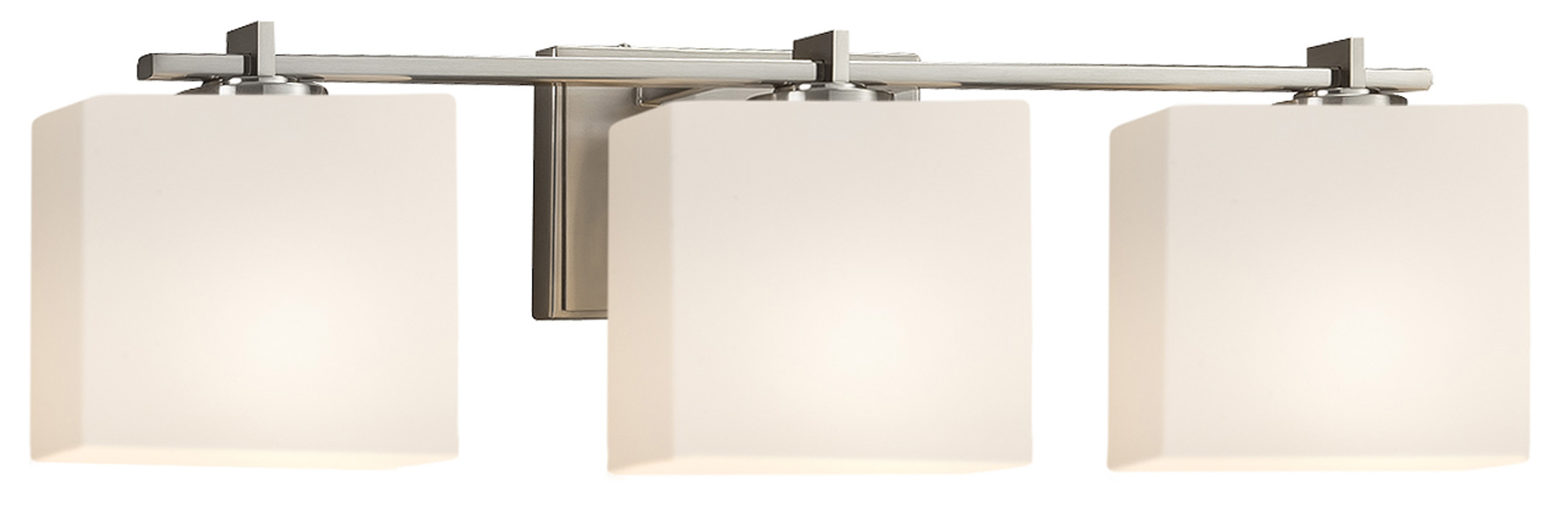 Fusion Era Rectangle 3LT Bathroom Vanity Light by Justice Design | FSN ...