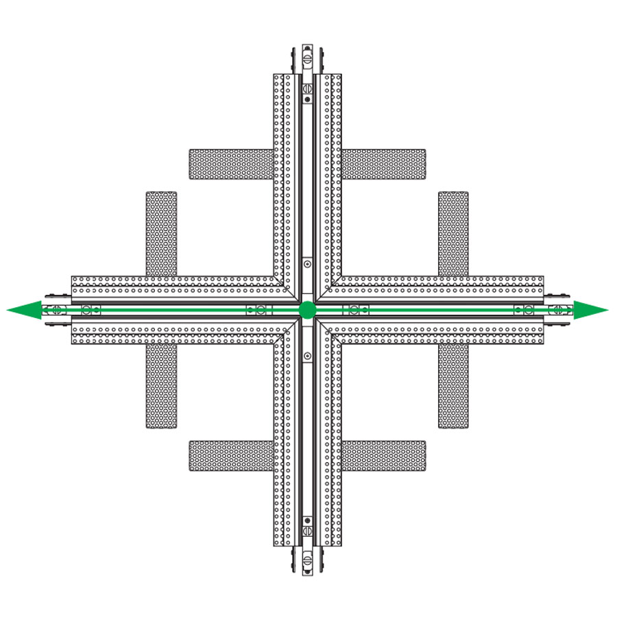TruTrack Magnetic Recessed 2-Circuit Track X Power Feed by PureEdge ...