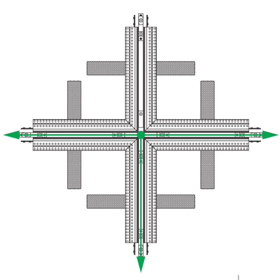 TruTrack Magnetic Recessed 2-Circuit Track X Power Feed by PureEdge ...