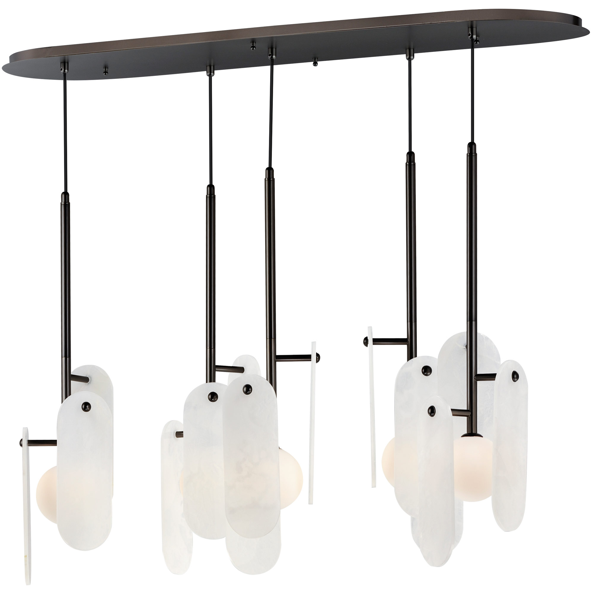 Megalith Stone Linear Pendant by Studio M | SM24815OXGM | STM1130110