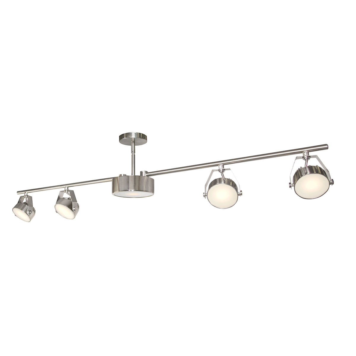 4+1 Light Adjustable Spot Linear Track Light by Eurofase | 30342-026 ...