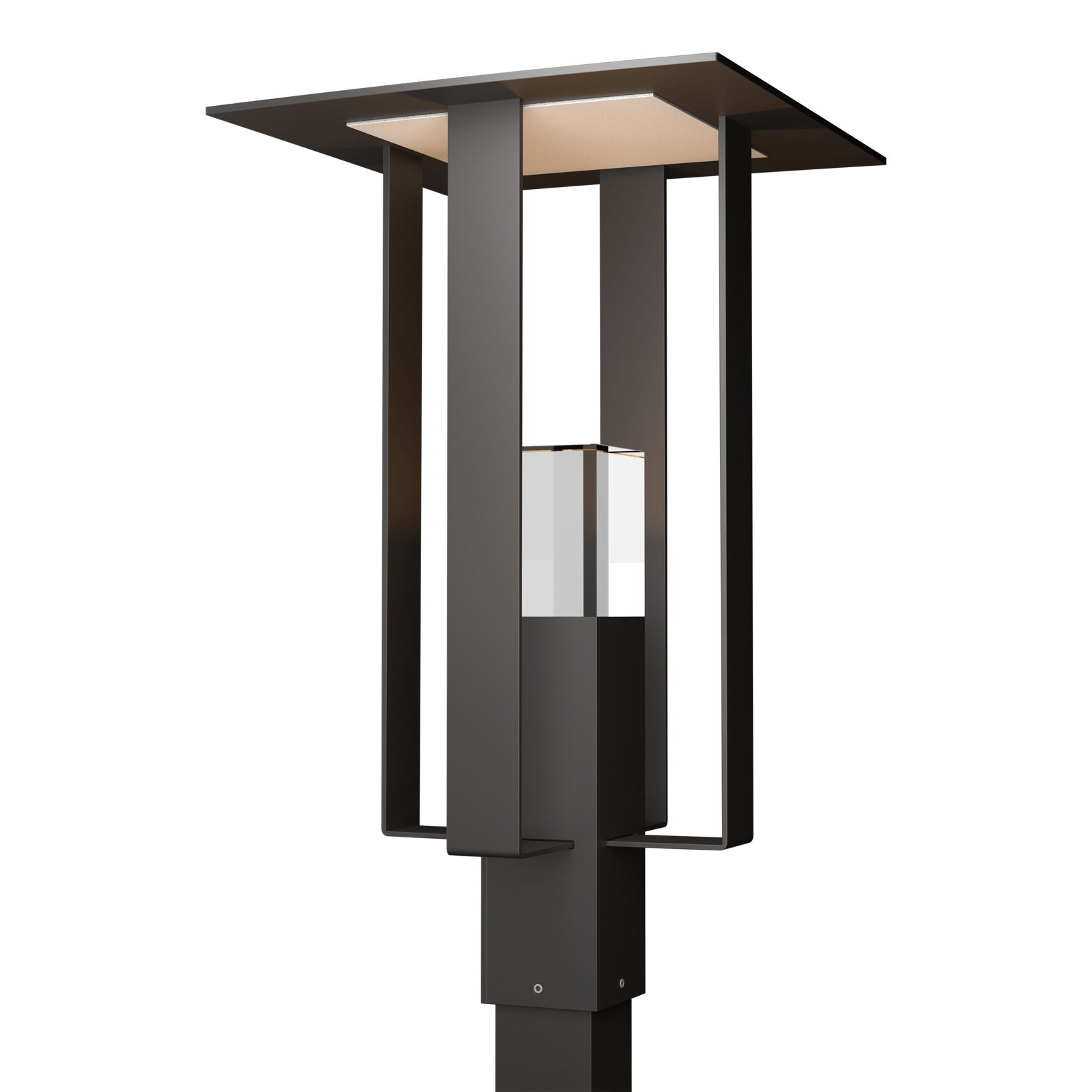 Shadow Box Outdoor Post Light by Hubbardton Forge | 344830-1014 ...