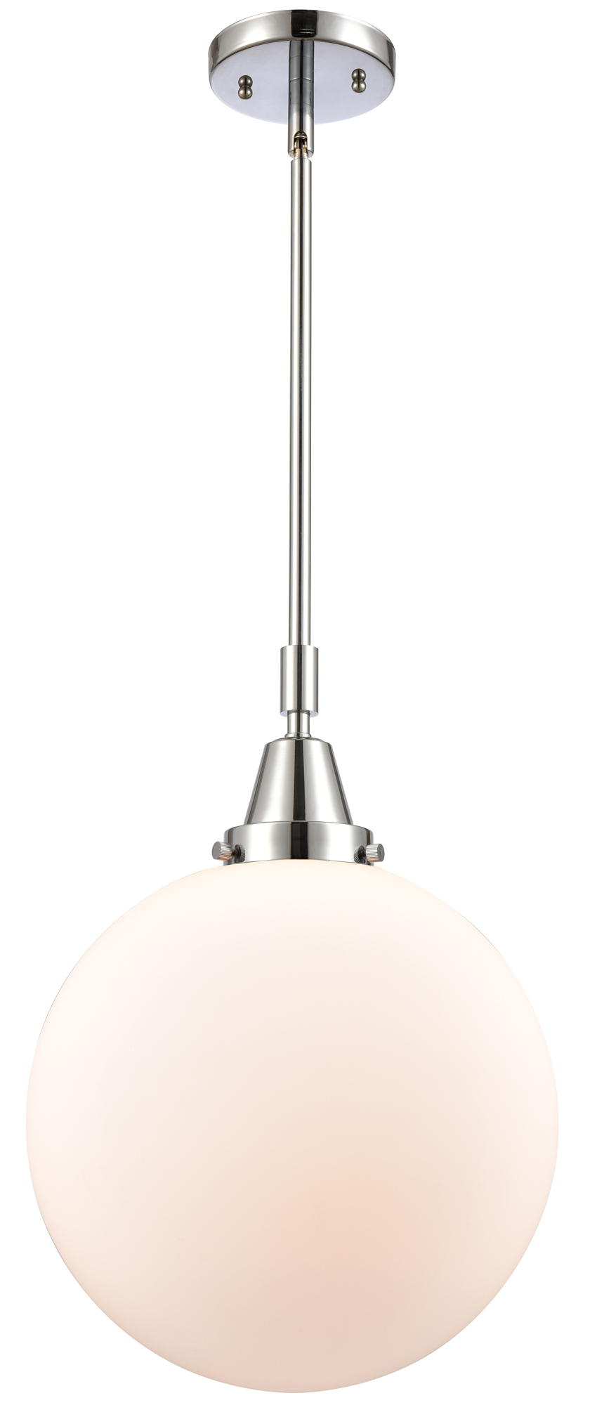 Beacon 447 Stem Frosted Pendant by Innovations Lighting | 447-1S-PC ...