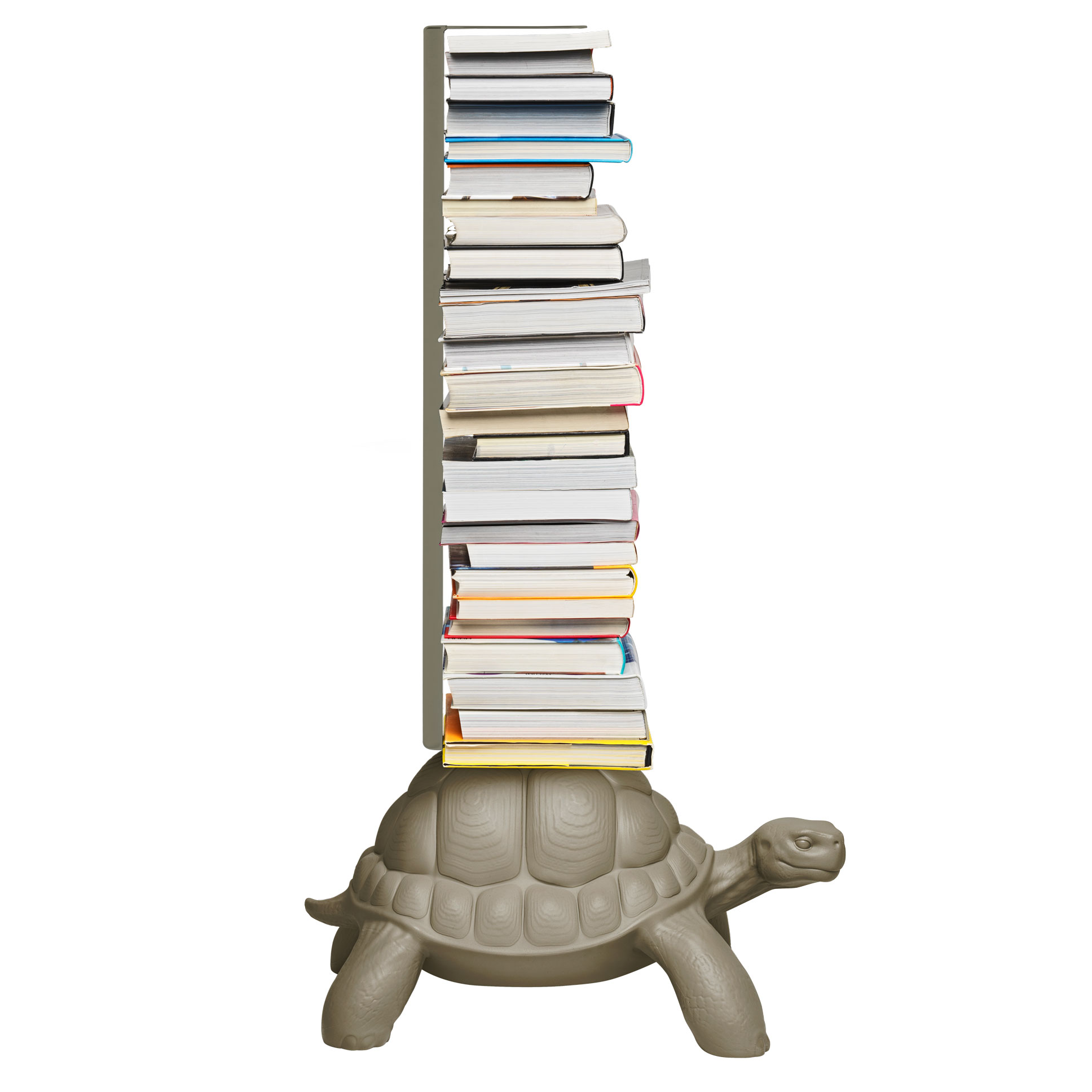 Turtle Carry Bookcase by Qeeboo | 36002DG | QEE1139274