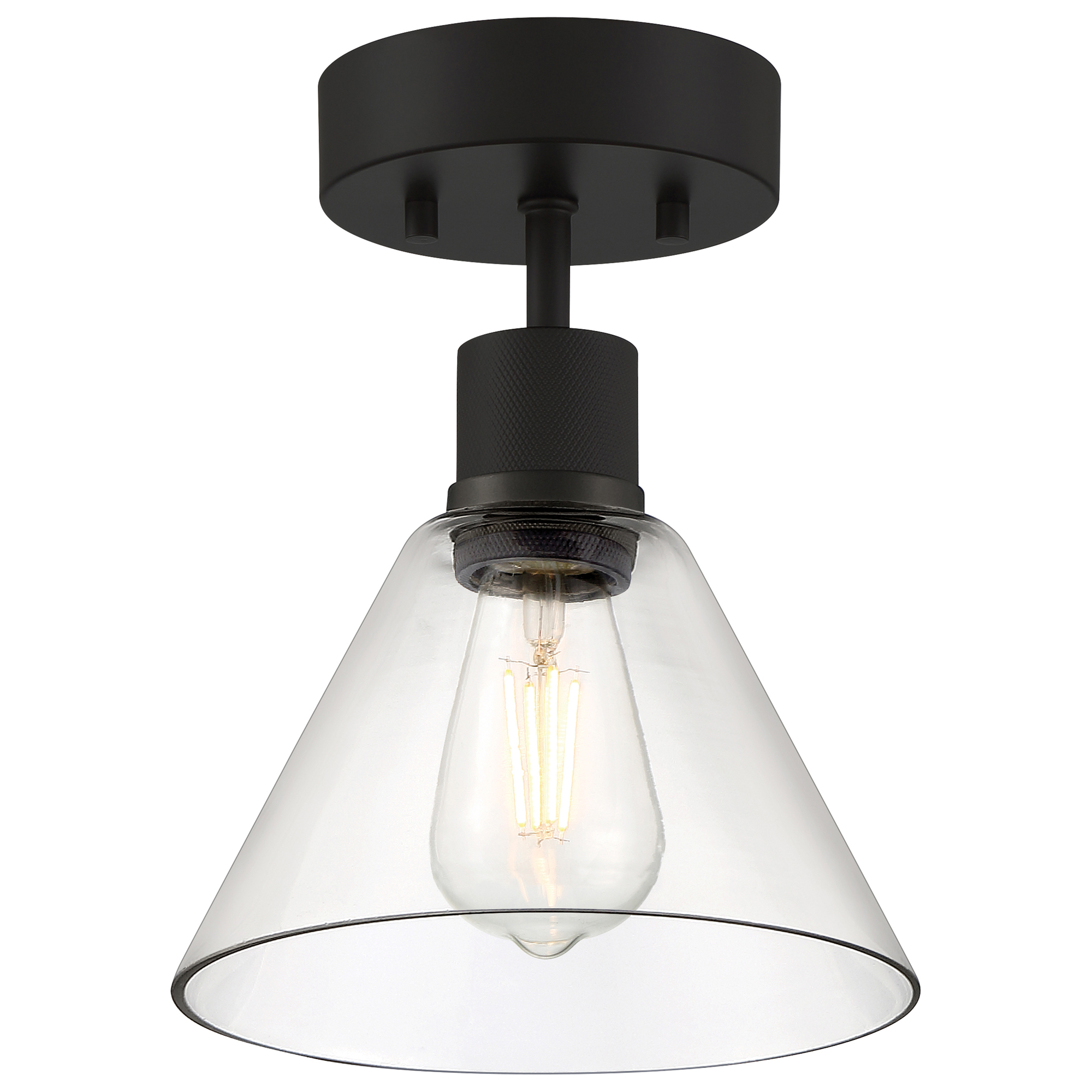 Port Nine Martini Semi Flush Ceiling Light by Access | 63146LEDDLP-MBL ...