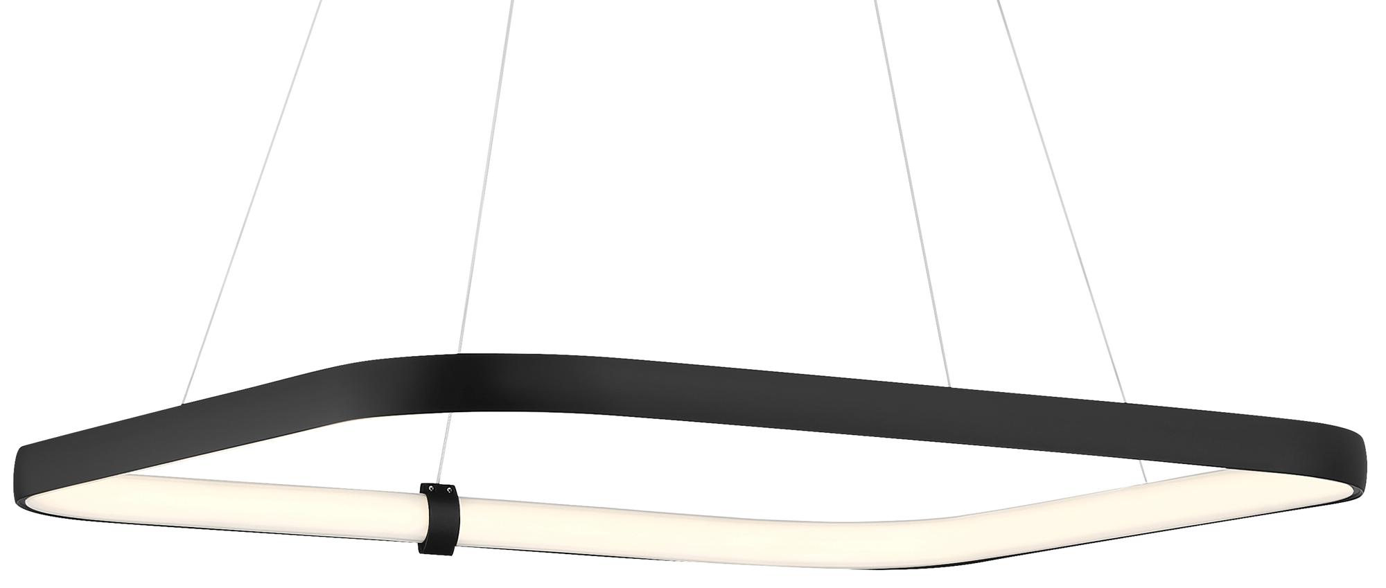 Ravello Square Pendant by Access | 50946LEDD-MBL/ACR | ACC1149101
