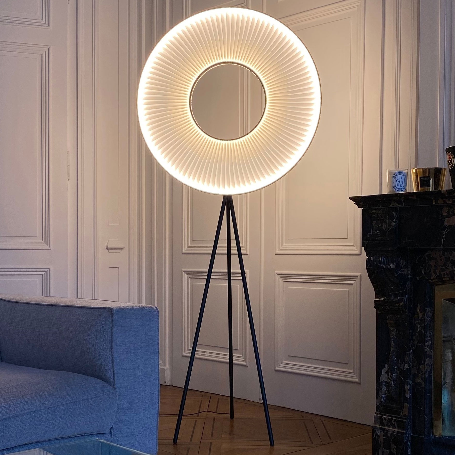 Iris Floor Lamp by Dix Heures Dix | H591-SF-IV | DIX1150167