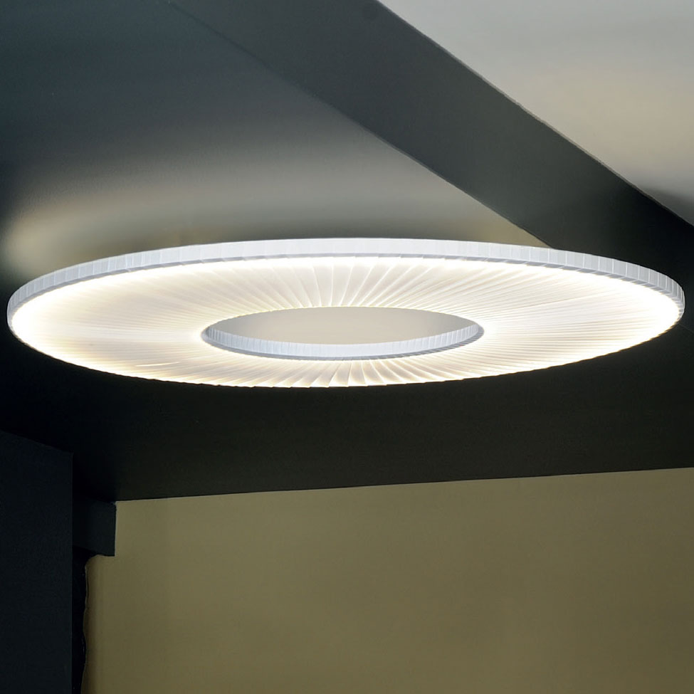Iris Mirror Wall/Ceiling Light by Dix Heures Dix | H683-DF-WH | DIX1150259