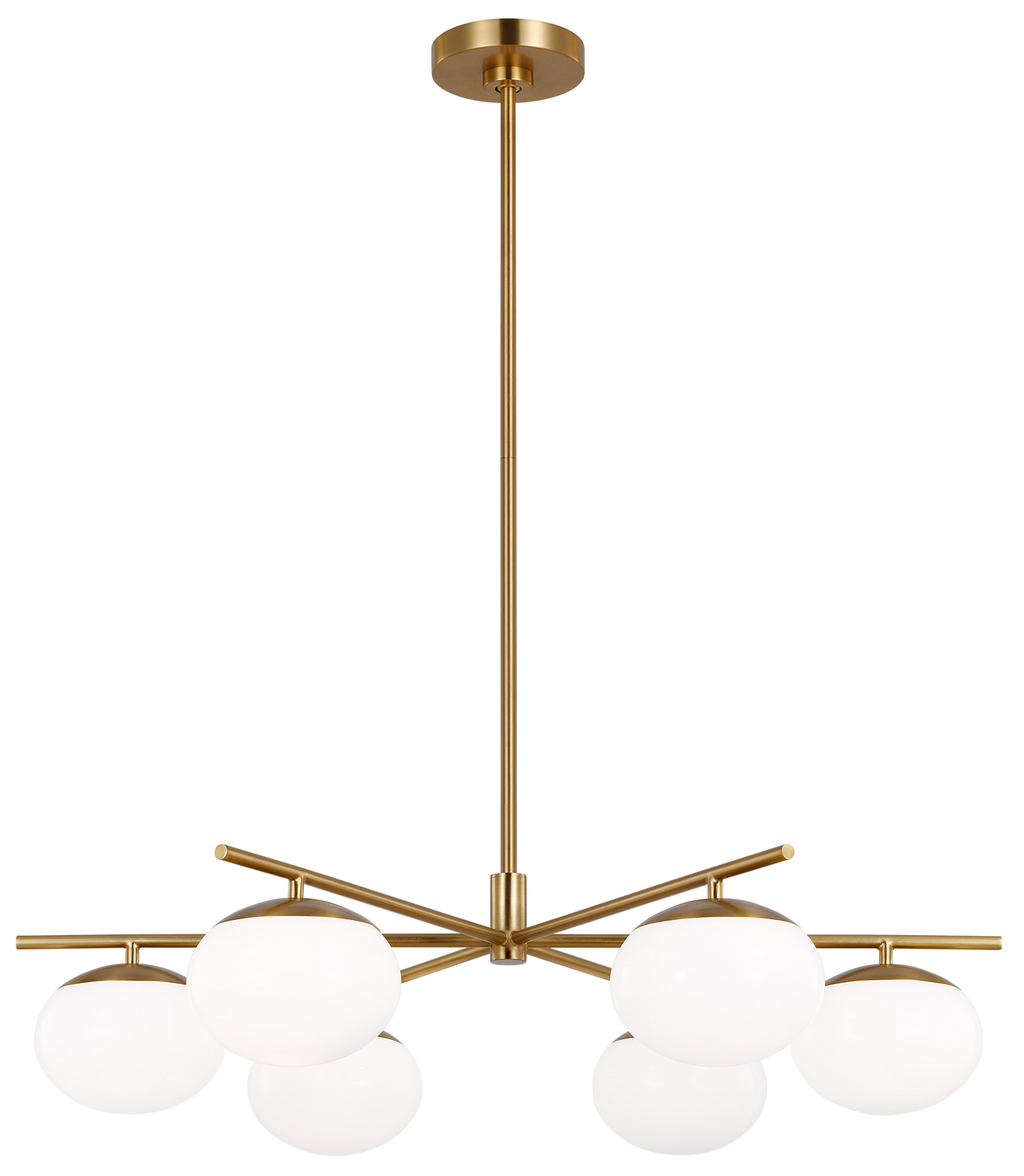 Lune Chandelier by Visual Comfort Studio | EC1246BBS | VCS1151286