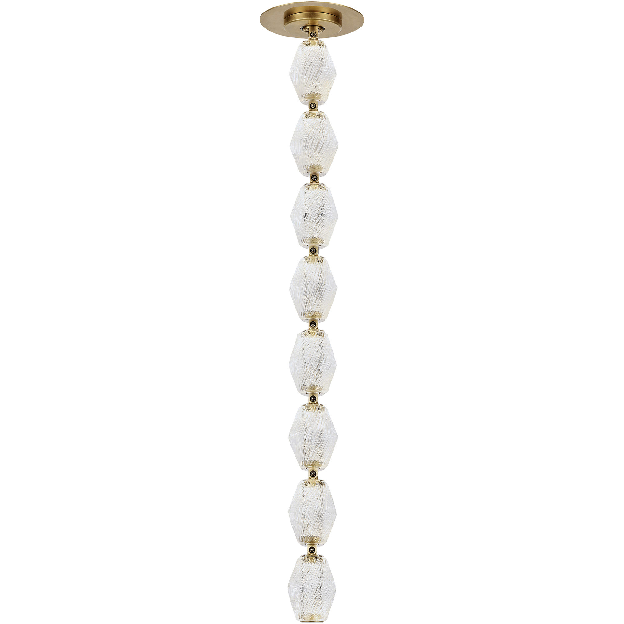Collier Pendant Chandelier by Visual Comfort Modern | 700CLR24NB ...