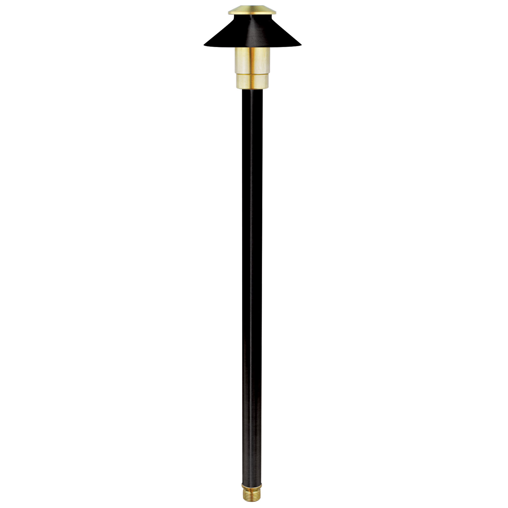 Zion Outdoor Path Light 12V by Brilliance | ZION-PL-4-G4-BR-BLK-F ...