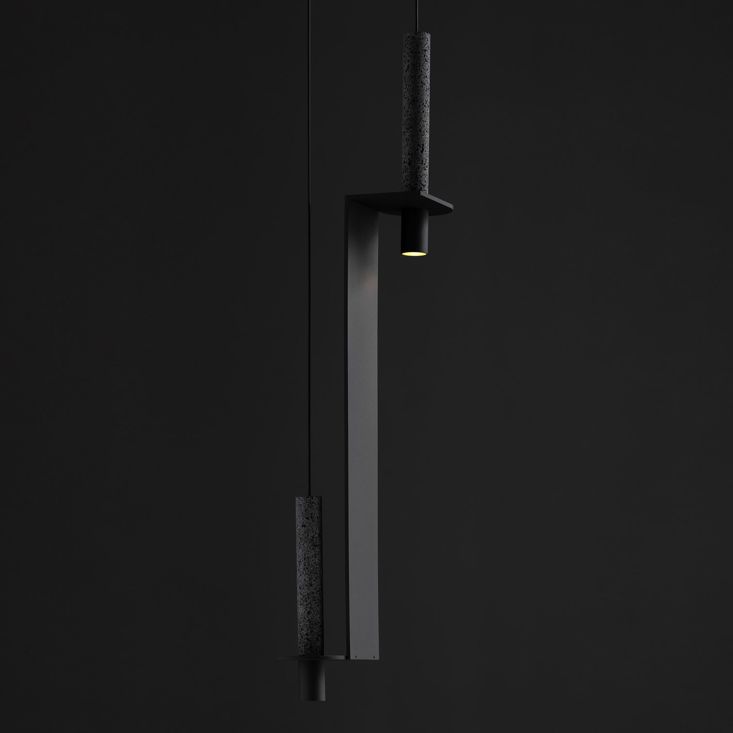 Meta Vertical Parallel Pendant by davidpompa | PV0143 | POM1157870