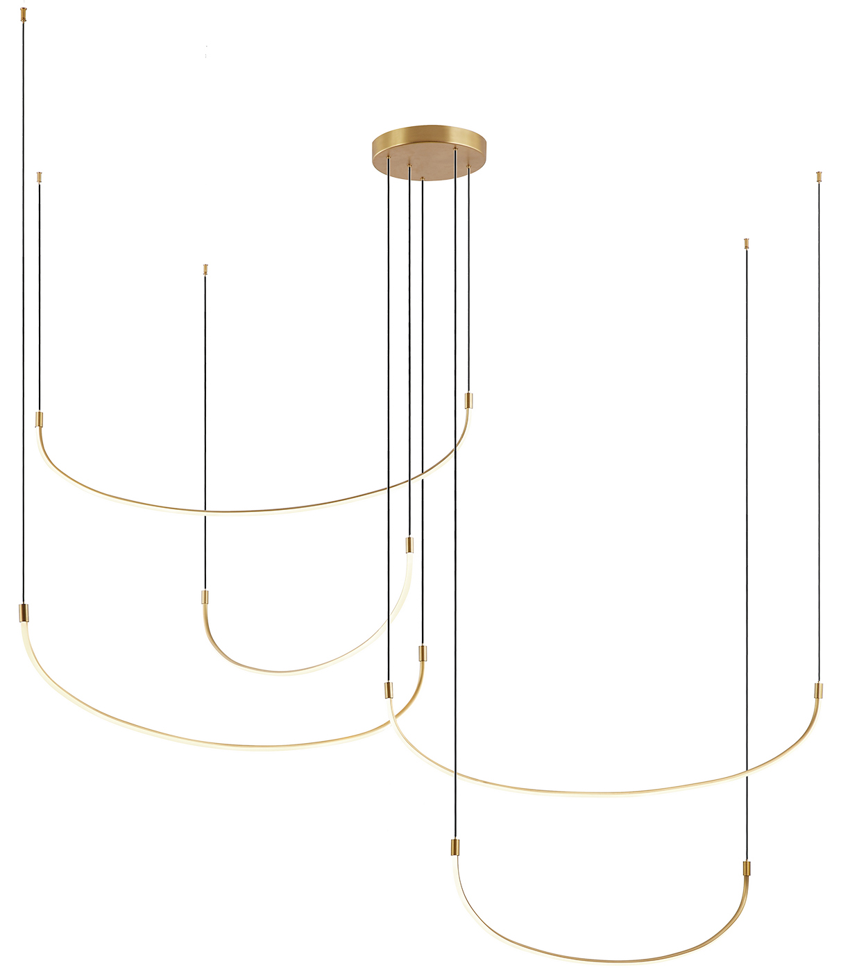 Talis Multi Light Pendant by Kuzco Lighting | MP89590-BG-UNV | KZC1158415