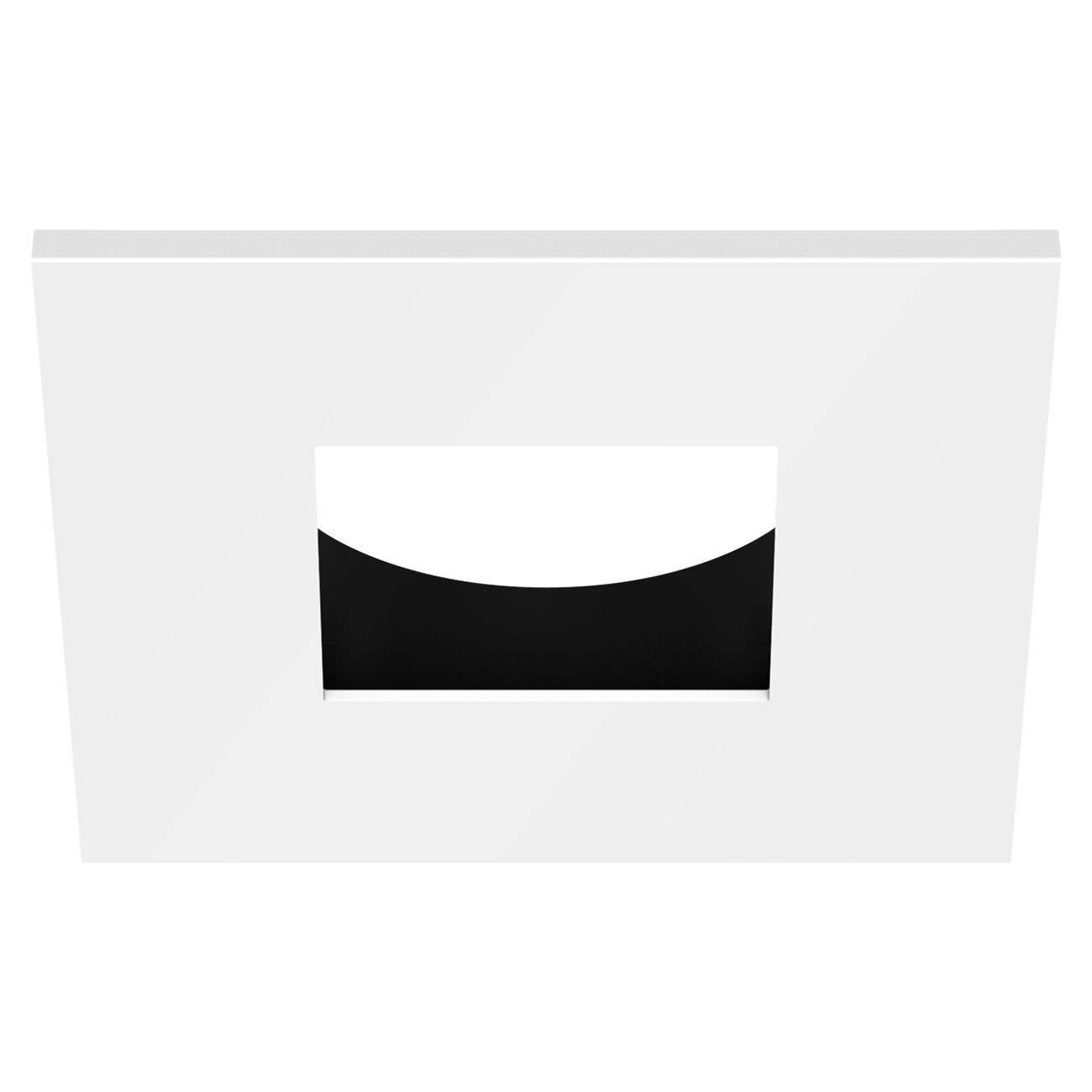 ECO 1IN Square Downlight Trim by CSL | ED1-SSTBW | CSL1160467
