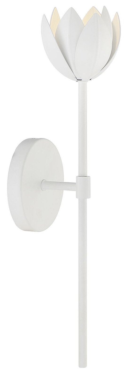 Caprice Wall Sconce by Meridian Lighting | M90081WH | MER1160774