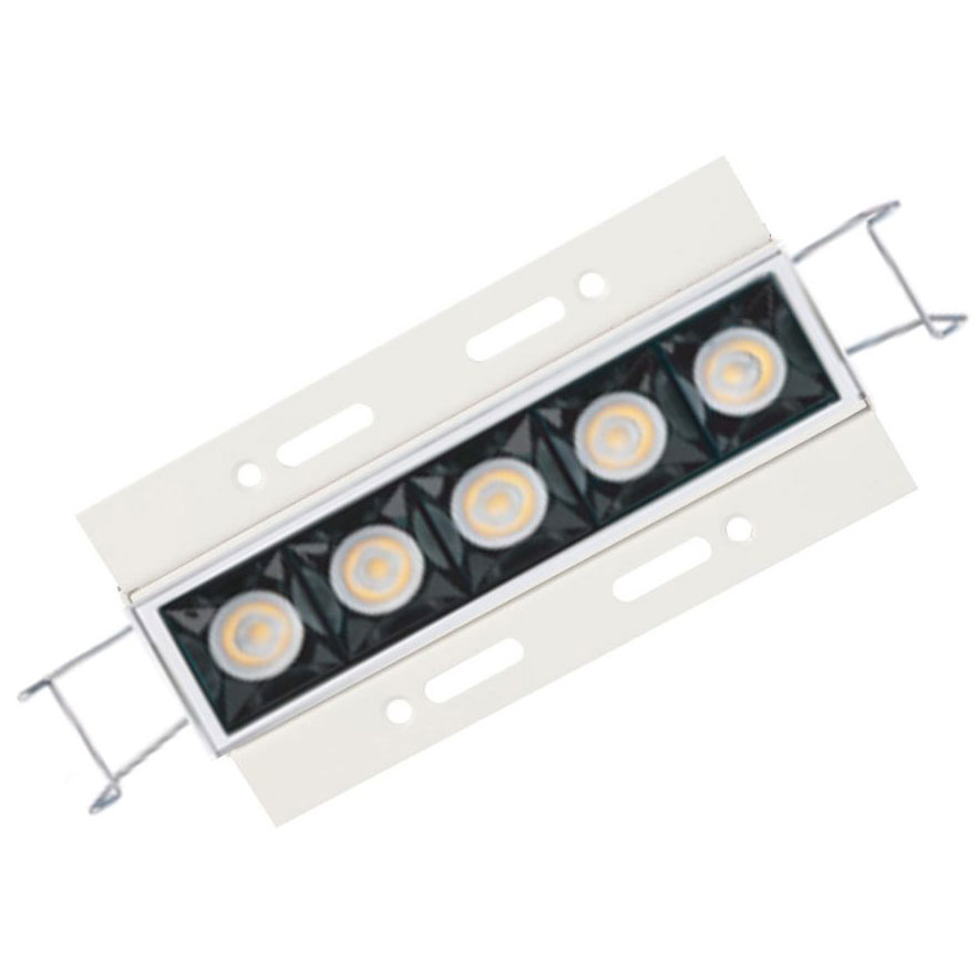 Multiples Micro Trimless Downlight with Remote Driver by Beach Lighting | MR5TL-10W-4D90-38-MW ...