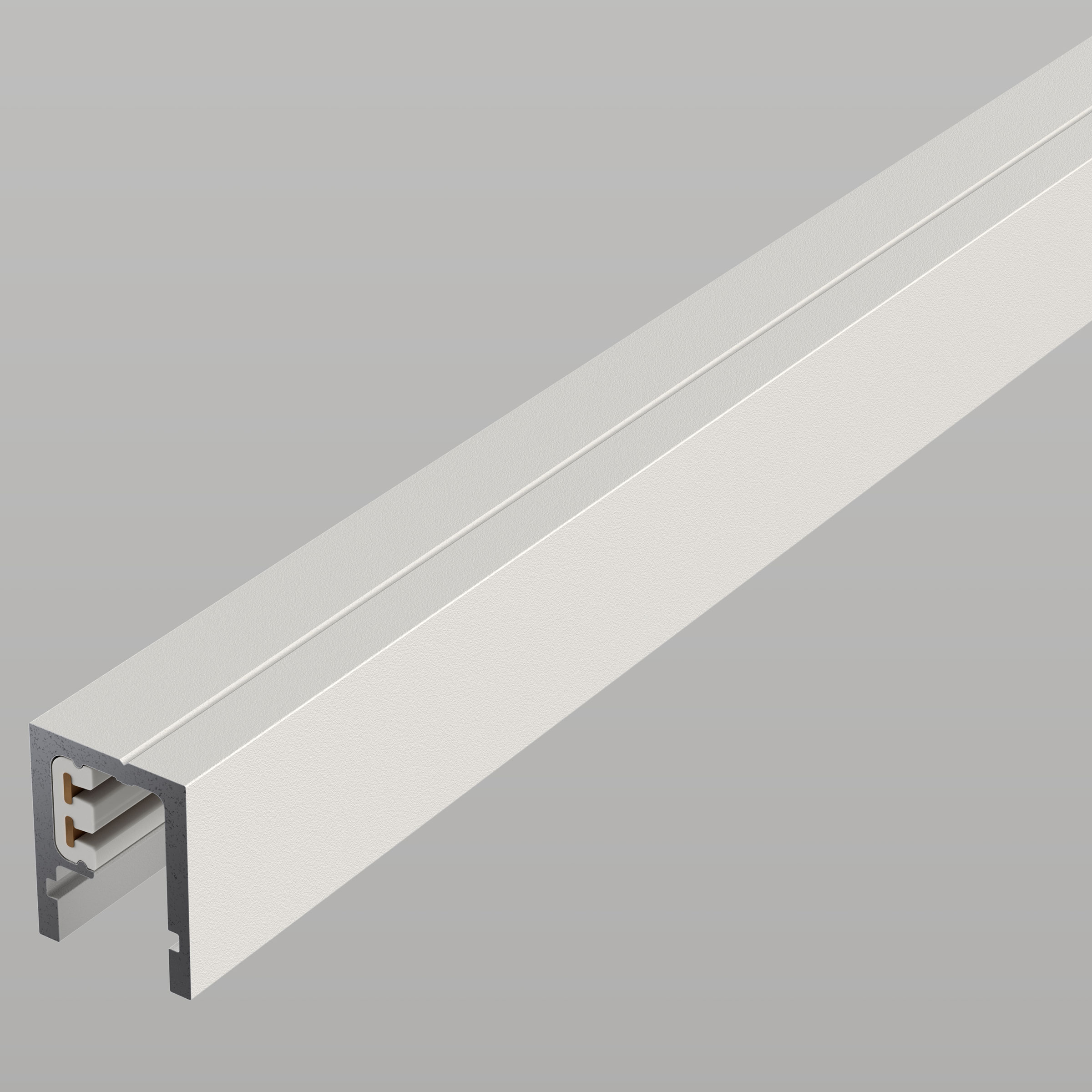 TCS Surface Mount Track 120V by Lucifer Lighting | TCS-TRACK-I8-WH ...