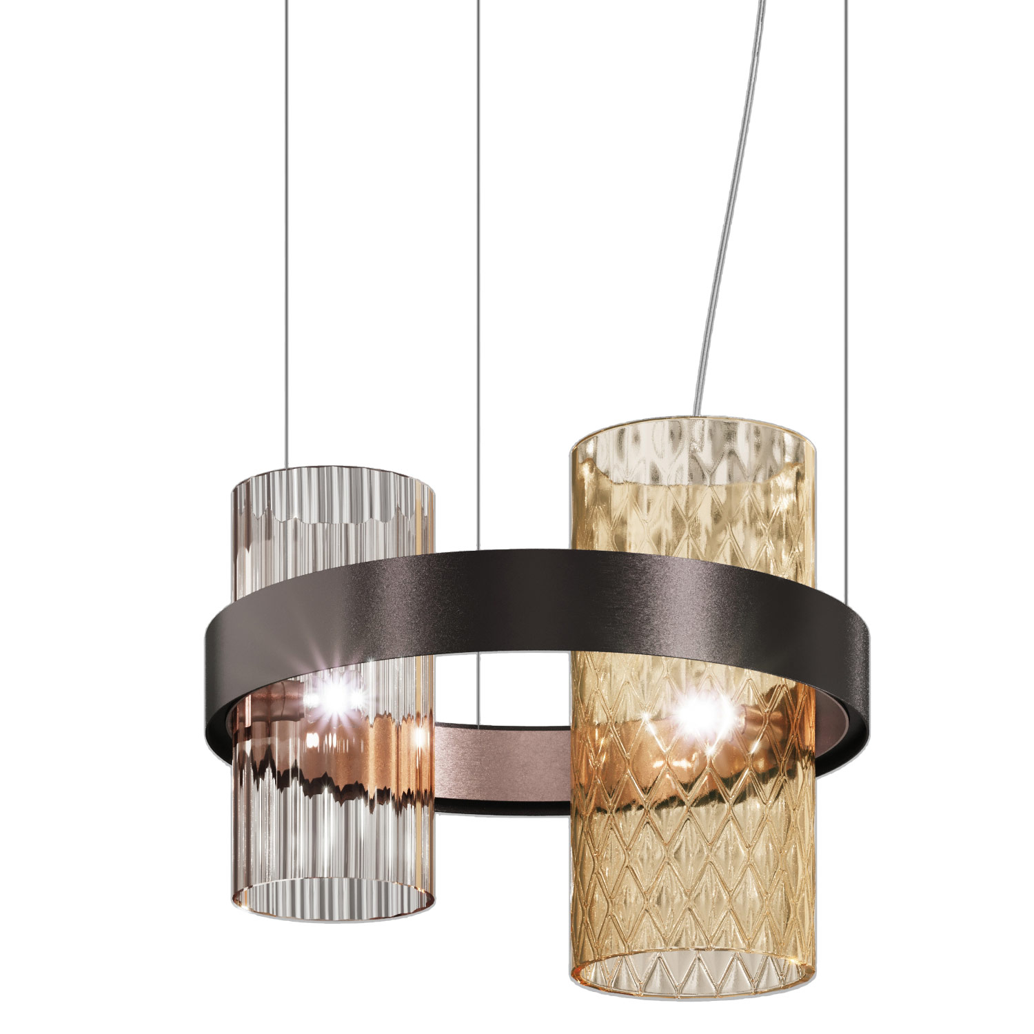 Armonia Pendant by Vistosi | ARMONSP 50 FUAM NR E12UL | VIS1166836