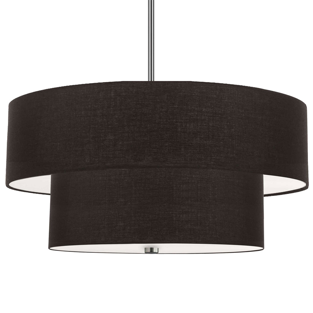 Everly Convertible Tiered Pendant by Dainolite | 571-224P-PC-BK ...