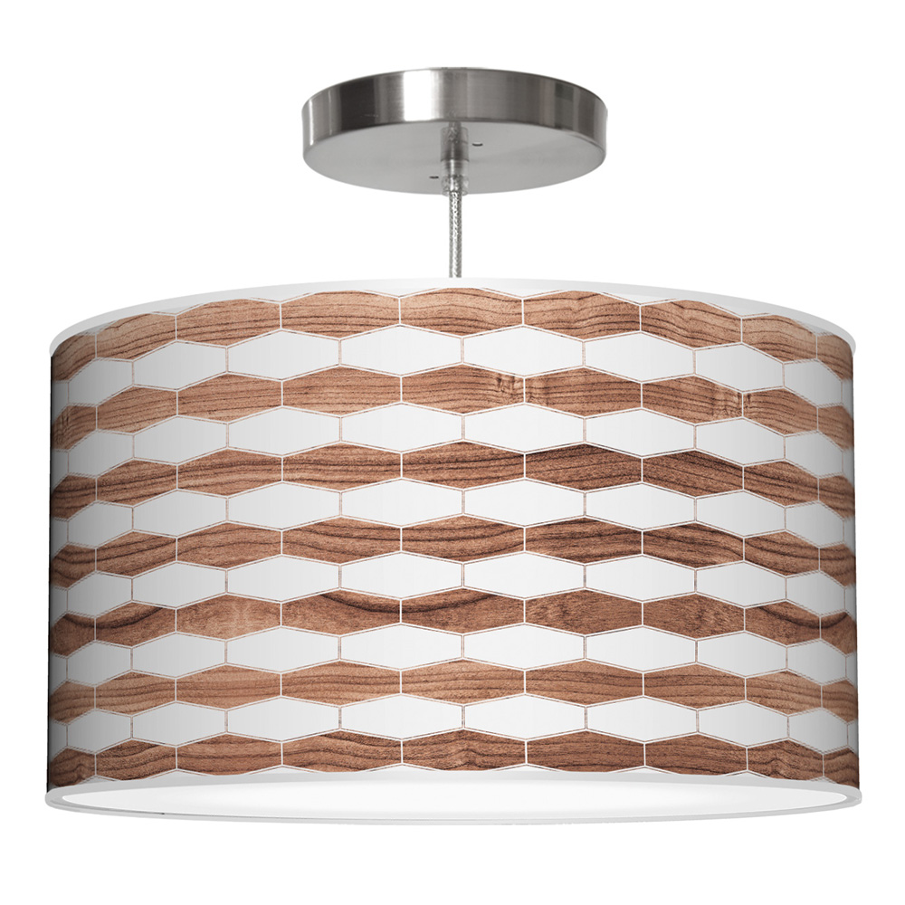 Weave Pendant by Jef Designs | jd_Weave_Walnut_Thao20 | JEF1177535