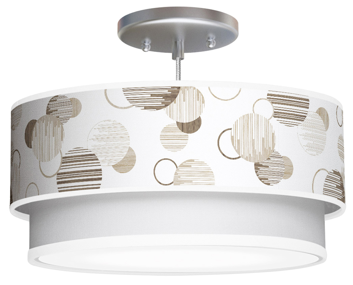 Circle Double Tiered Pendant by Jef Designs | jd_Circle_Luther30 ...