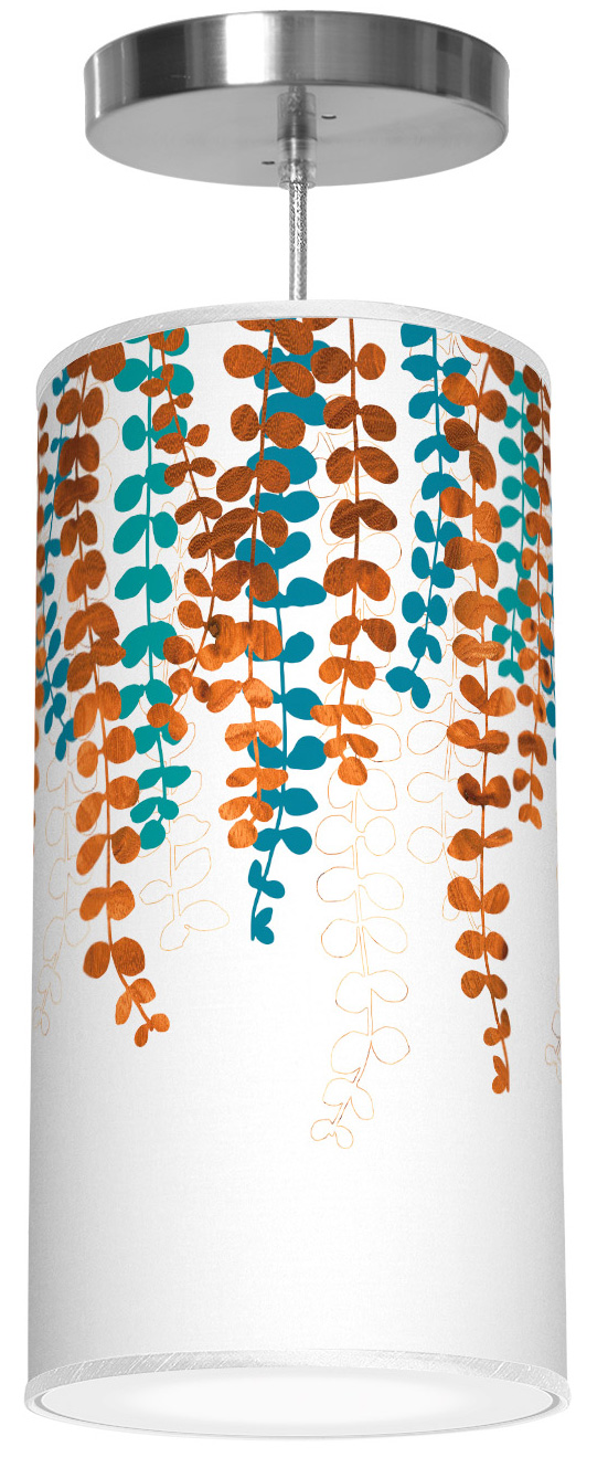 Vine Column Pendant by Jef Designs | jd_Vine_Blue_Lisha16 | JEF1192700