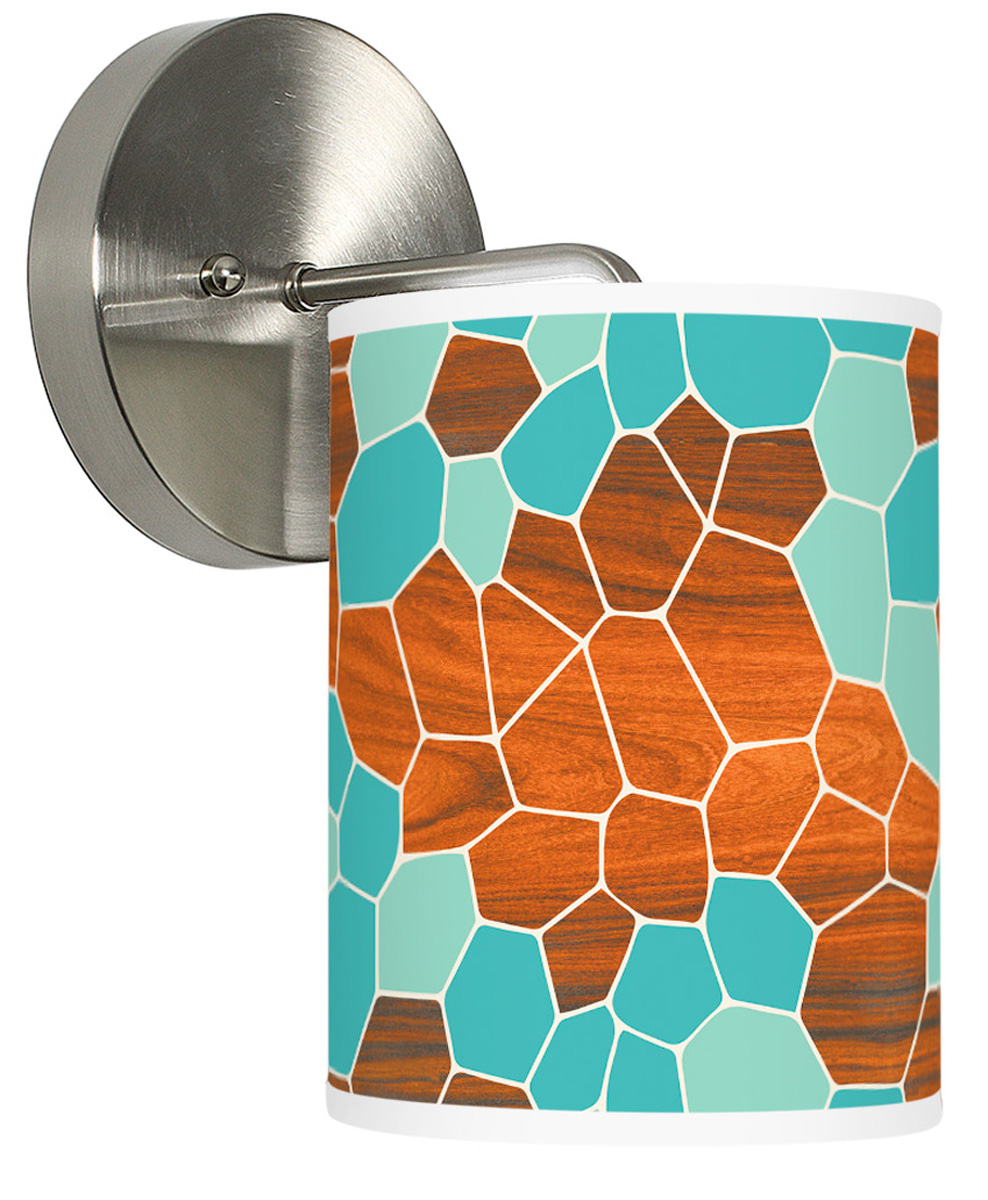 Geode Hanging Wall Sconce by Jef Designs | jd_Geode_Blue_Vic | JEF1192754