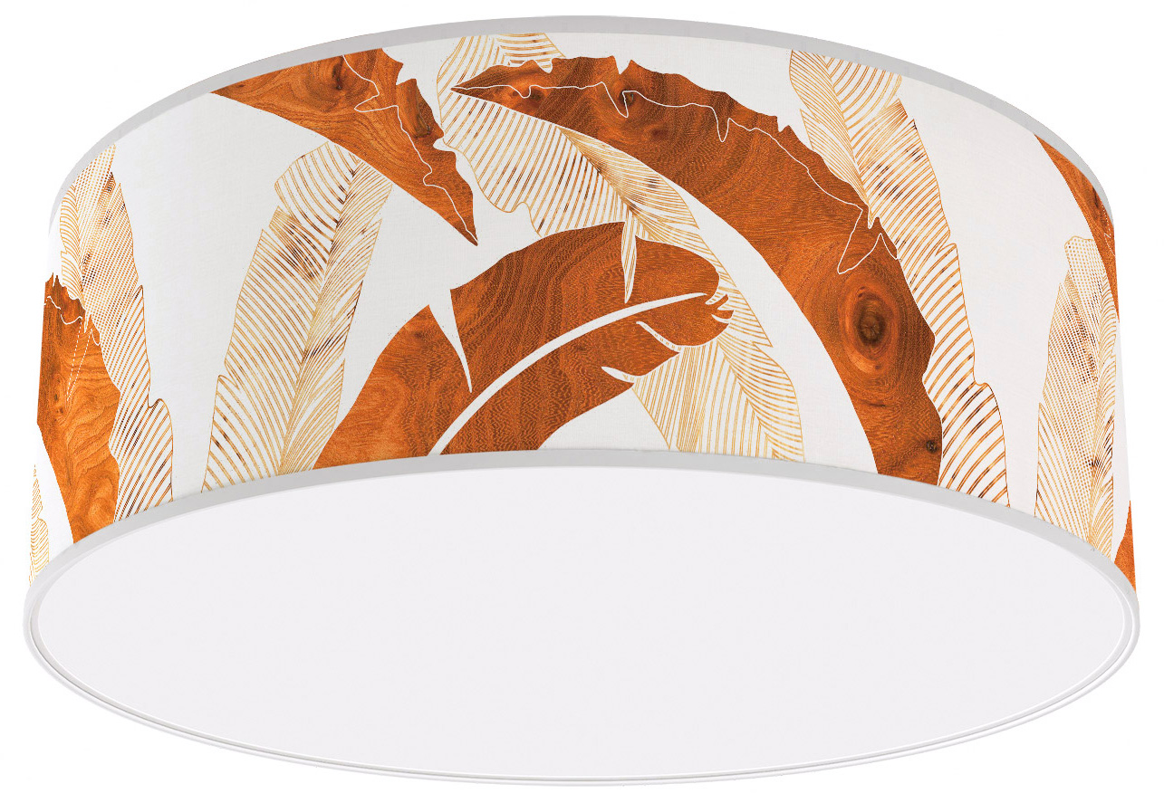 Banana Drum Ceiling Light by Jef Designs | jd_Banana_Wood_ANDREA24 ...