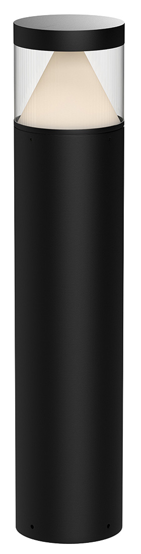 Hanover Outdoor Bollard by Kuzco Lighting | EB49730-BK-UNV | KZC1193020