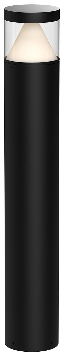 Hanover Outdoor Bollard by Kuzco Lighting | EB49740-BK-UNV | KZC1193021