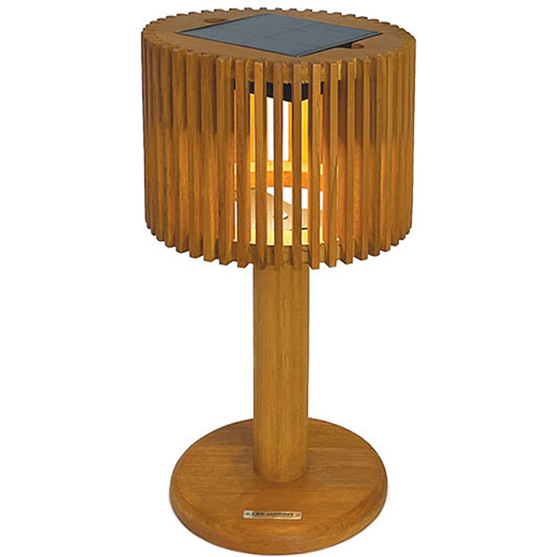 Pixy Outdoor Solar Portable Table Lamp by Les Jardins Solar Lighting ...